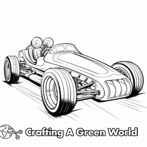 Derby Car Coloring Pages - Free & Printable!