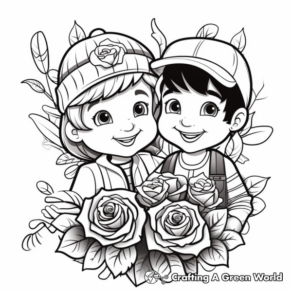 Valentines Coloring Pages - Free & Printable!