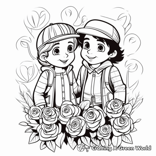 Valentines Coloring Pages - Free & Printable!