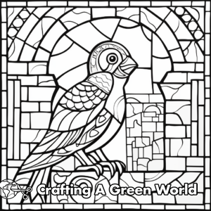 Mosaic Coloring Pages - Free & Printable!