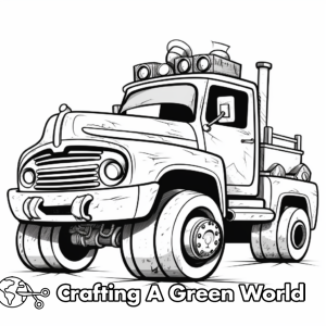 Tow Truck Coloring Pages - Free & Printable!