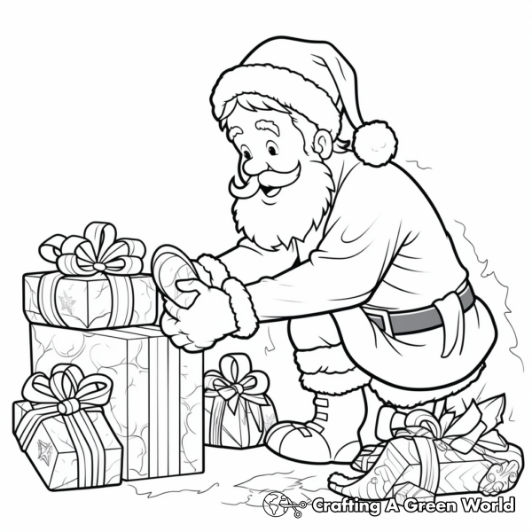 Stocking Coloring Pages - Free & Printable!