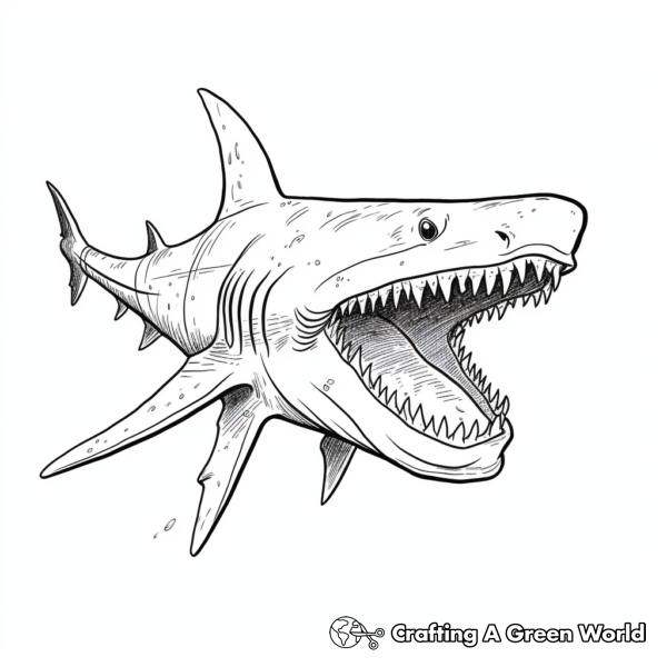 Shark Coloring Pages - Free & Printable!