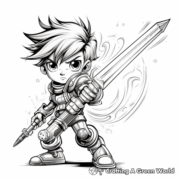 Sword Coloring Pages - Free & Printable!