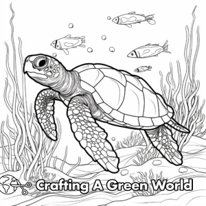 Sea Turtle Coloring Pages - Free & Printable!