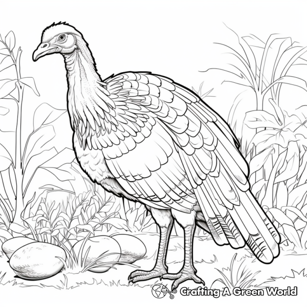 Wild Turkey Coloring Pages - Free & Printable!