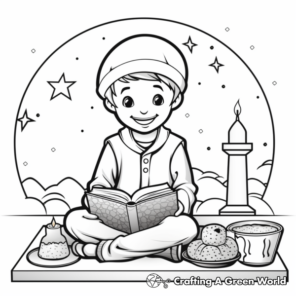 Ramadan Coloring Pages - Free & Printable!