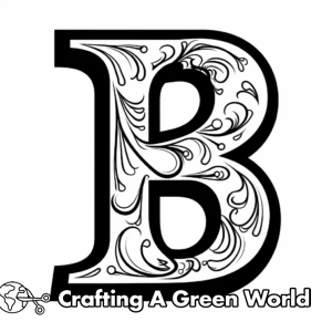 Letter B Coloring Pages - Free & Printable!