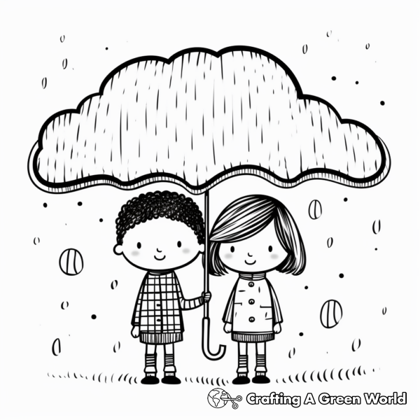 Rainy Day Coloring Pages - Free & Printable!