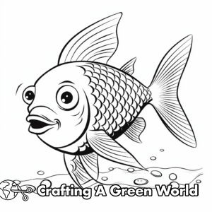 Rainbow Fish Coloring Pages - Free & Printable!