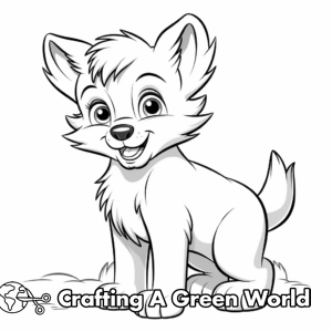 Wolf Coloring Pages - Free & Printable!