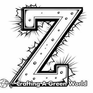 Letter Z Coloring Pages - Free & Printable!