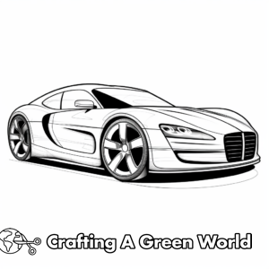 Car Coloring Pages For Adults - Free & Printable!