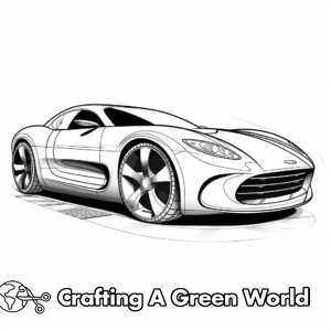 Car Coloring Pages For Adults - Free & Printable!