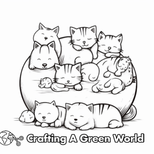Dog And Cat Coloring Pages - Free & Printable!