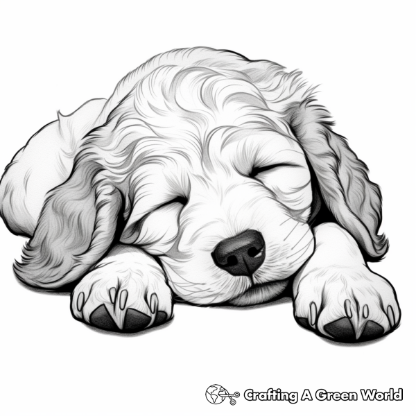 Cockapoo Coloring Pages - Free & Printable!