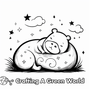 Hippo Coloring Pages - Free & Printable!