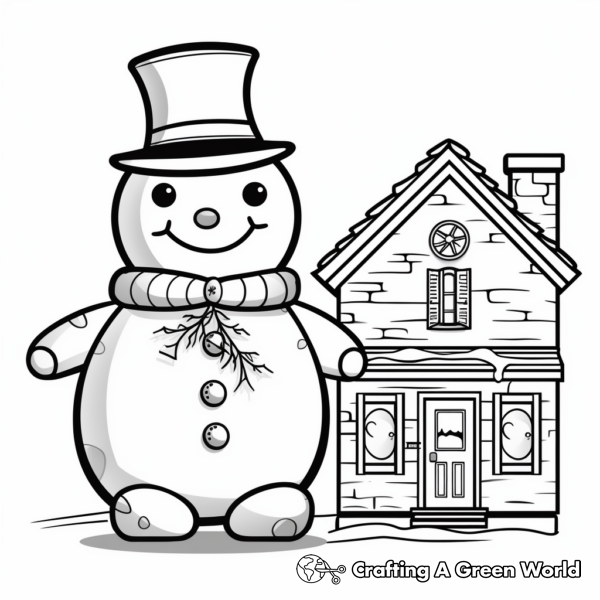 Snowman Coloring Pages - Free & Printable!