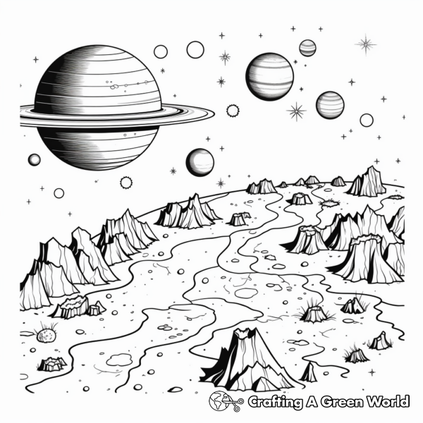 Solar System Nasa Coloring Pages - Free & Printable!