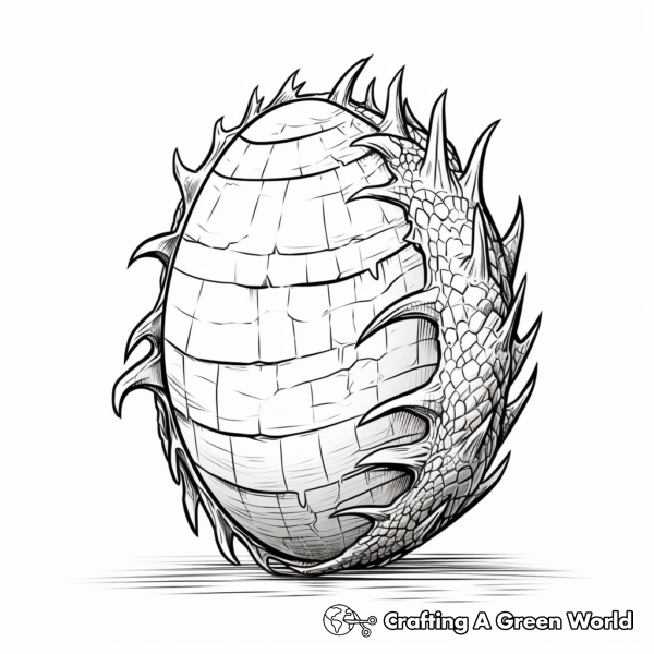 Dragon Egg Coloring Pages - Free & Printable!