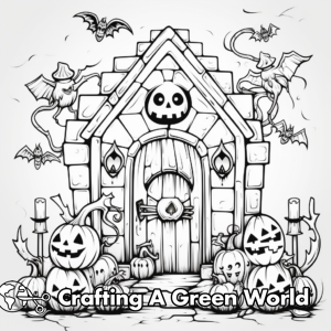 Door Coloring Pages - Free & Printable!
