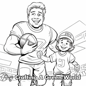 Happy Fathers Day Coloring Pages - Free & Printable!