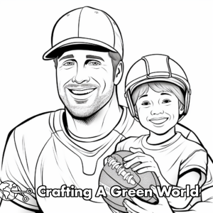 Happy Fathers Day Coloring Pages - Free & Printable!