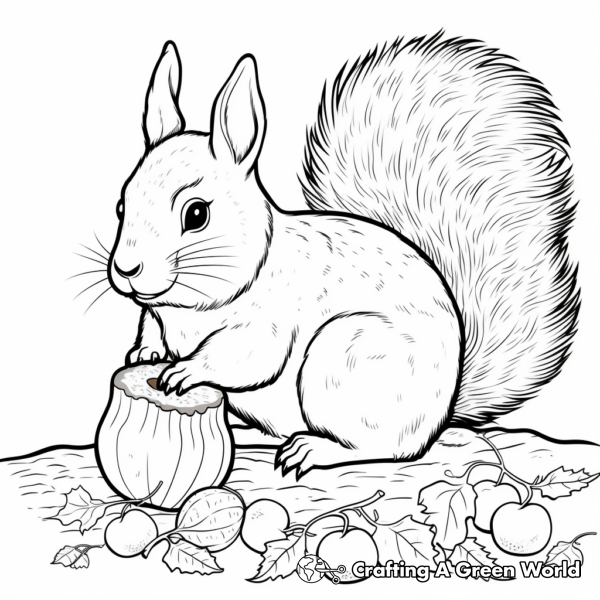 Fall Animal Coloring Pages - Free & Printable!