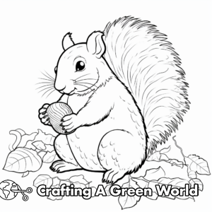 Fall Animal Coloring Pages - Free & Printable!