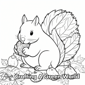 Fall Animal Coloring Pages - Free & Printable!