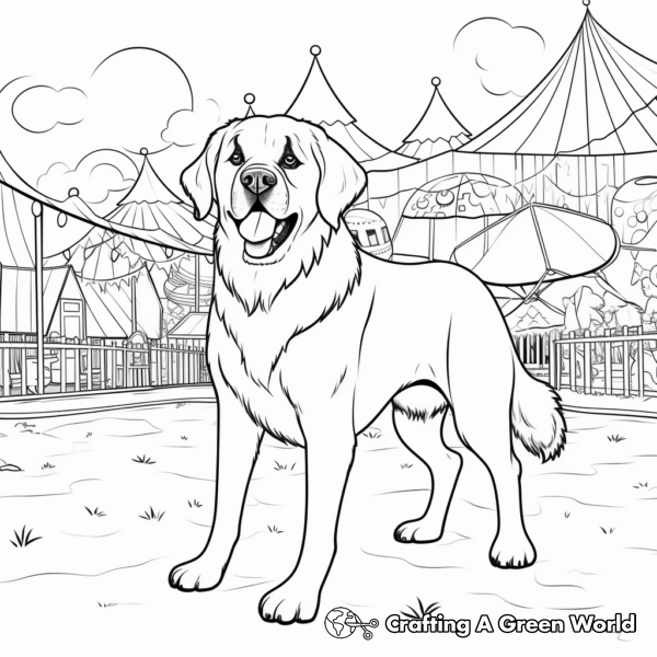 St Bernard Coloring Pages - Free & Printable!