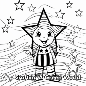 Fourth Of July Coloring Pages - Free & Printable!
