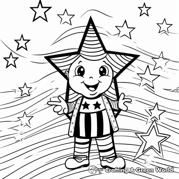 Fourth Of July Coloring Pages - Free & Printable!