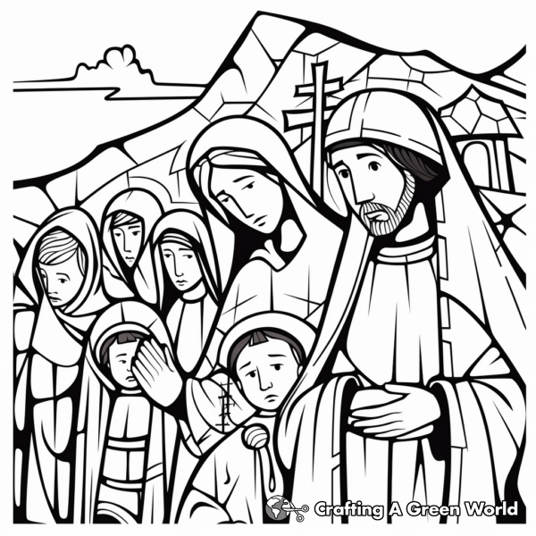 Lent Coloring Pages - Free & Printable!