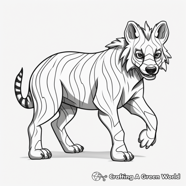 Hyena Coloring Pages - Free & Printable!