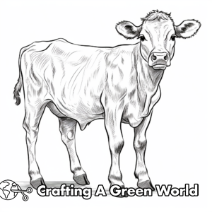 Cow For Adults Coloring Pages - Free & Printable!