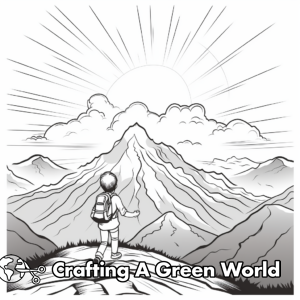 Mountain Coloring Pages - Free & Printable!
