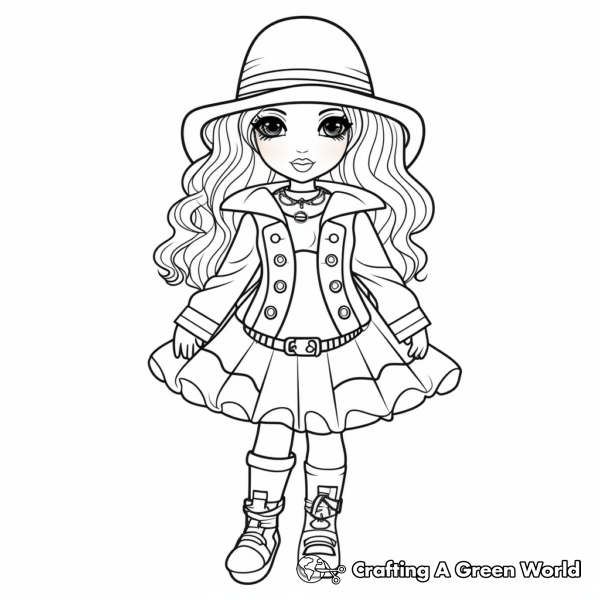 Doll Coloring Pages - Free & Printable!