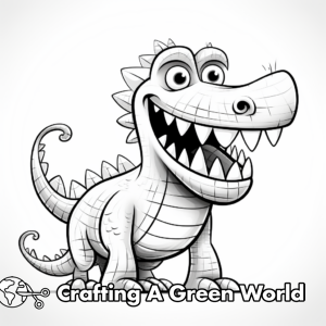 Crocodile Coloring Pages - Free & Printable!