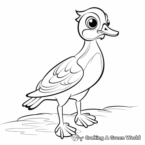 Duck Coloring Pages - Free & Printable!