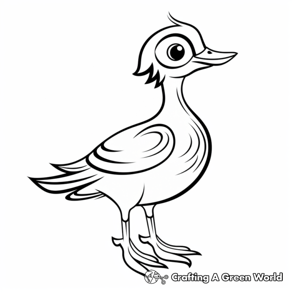 Duck Coloring Pages - Free & Printable!