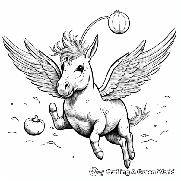 Unicorn Pumpkin Coloring Pages - Free & Printable!