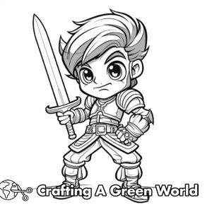 Sword Coloring Pages - Free & Printable!