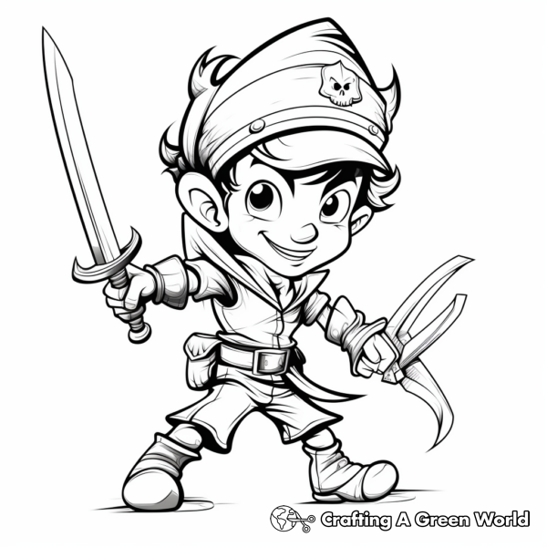 Sword Coloring Pages - Free & Printable!