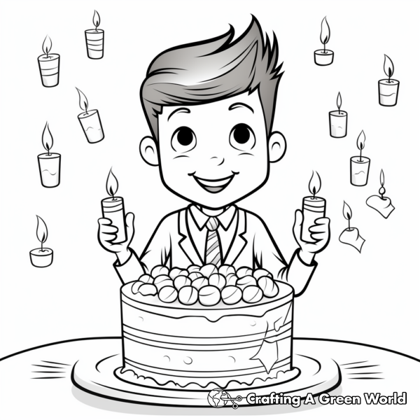 Happy Birthday Teacher Coloring Pages - Free & Printable!