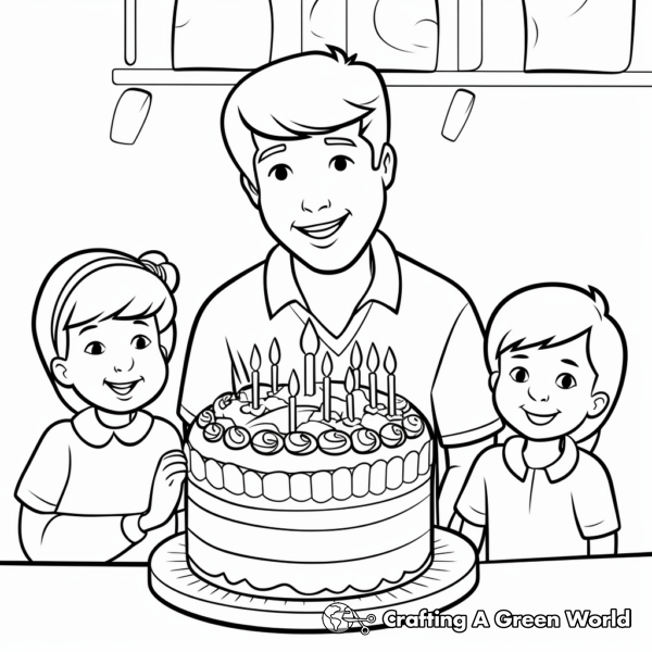 Happy Birthday Teacher Coloring Pages - Free & Printable!