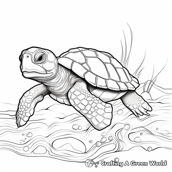 T Is For Turtle Coloring Pages - Free & Printable!