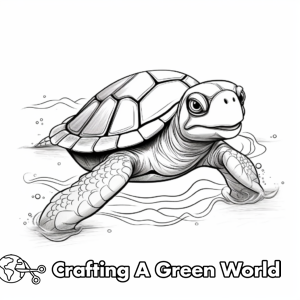 T Is For Turtle Coloring Pages - Free & Printable!
