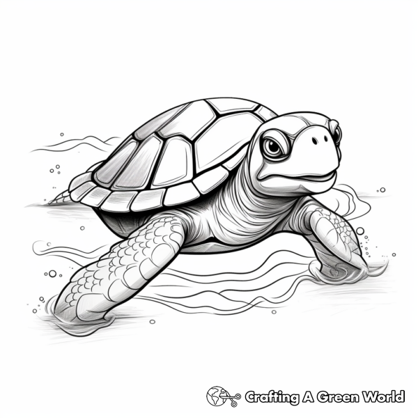 T Is For Turtle Coloring Pages - Free & Printable!