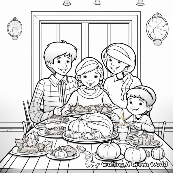 Easy Thanksgiving Coloring Pages - Free & Printable!
